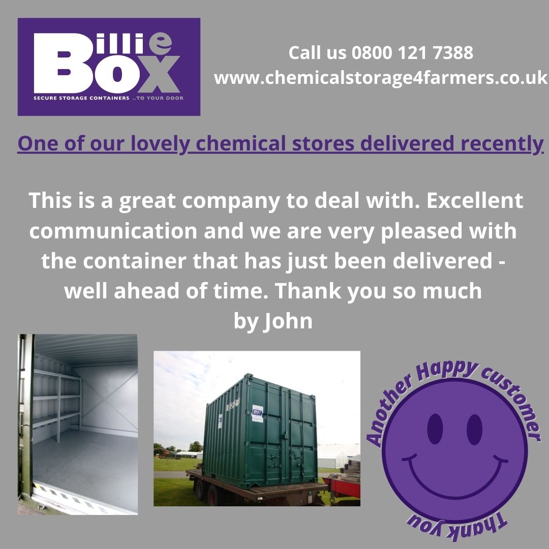 Chemical storage or Chemical stores for Farmers