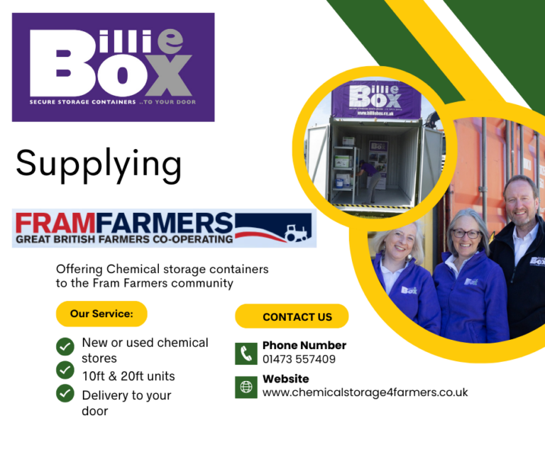 Chemical storage or Chemical stores for Farmers